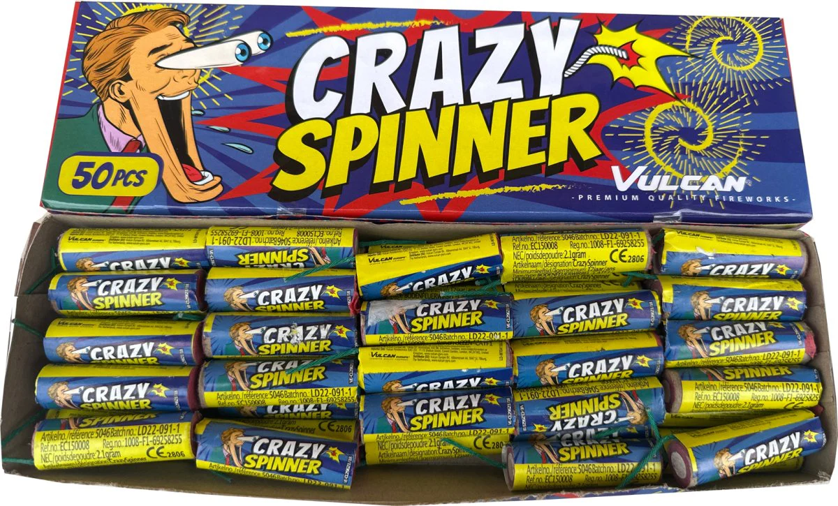 Crazy Spinners – London Fireworks Shop