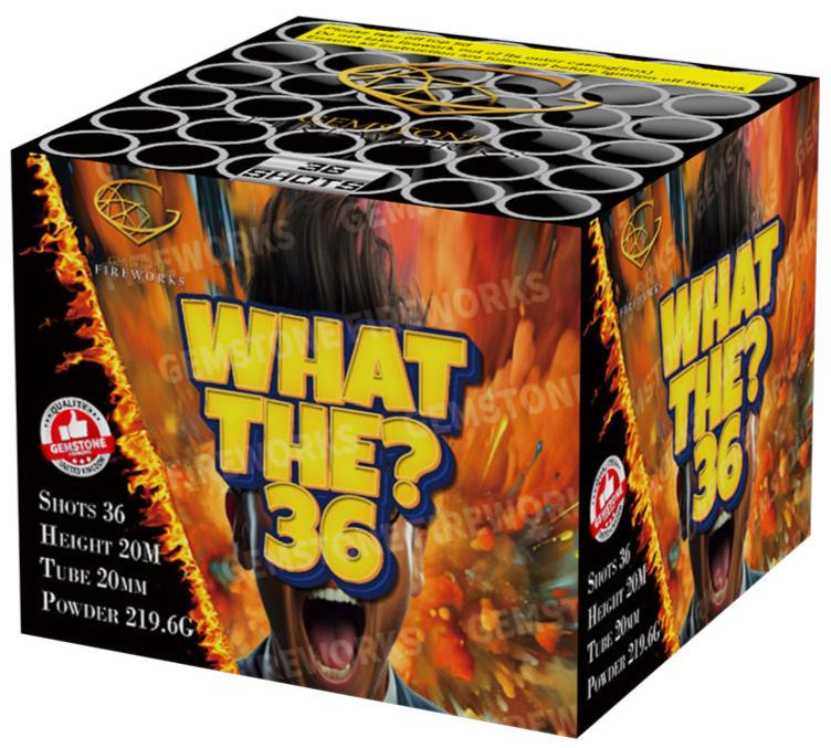 What The? 36 Shot Barrage – London Fireworks Shop