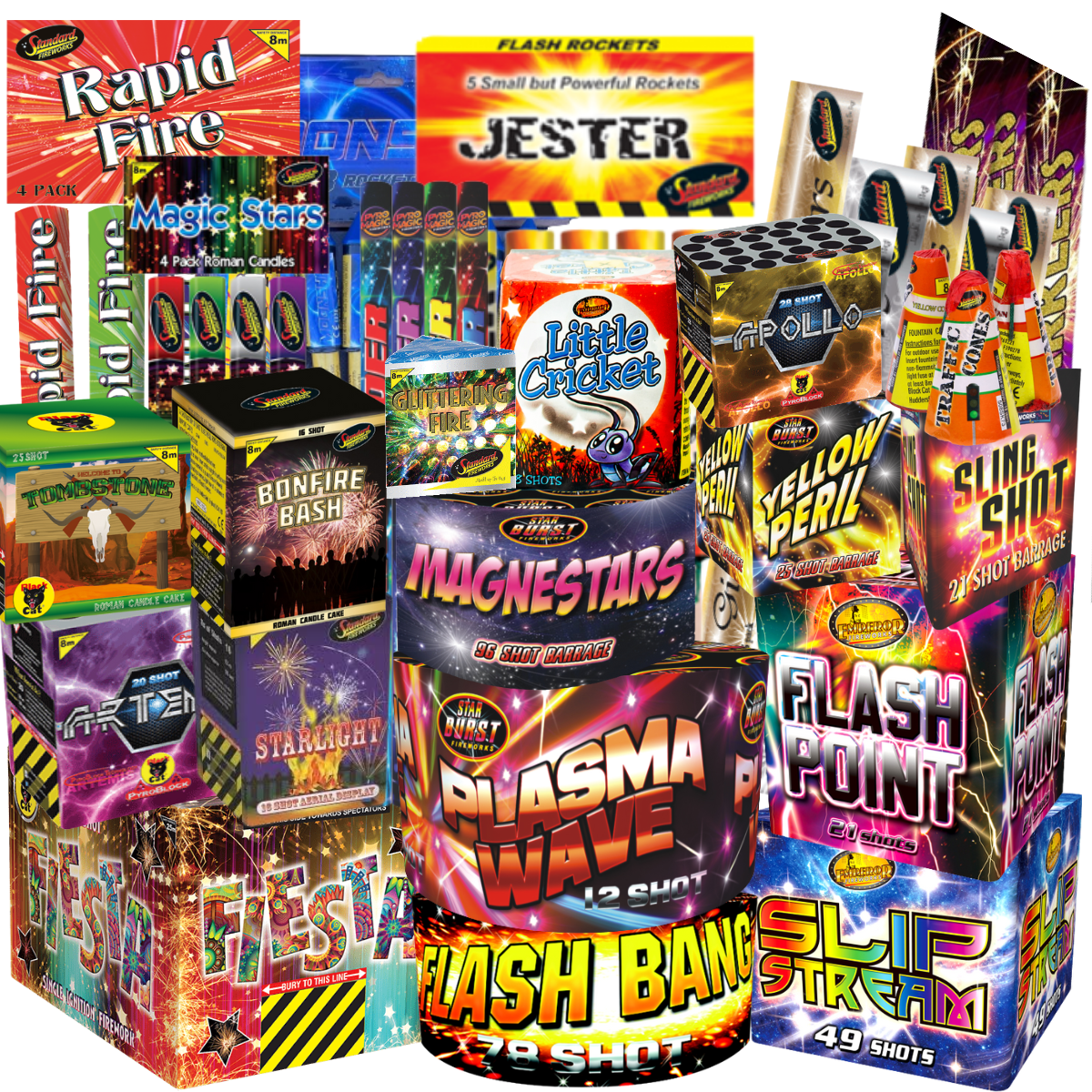 Special Deal Bundle #9 | Ultimate 24-Item Pro Fireworks