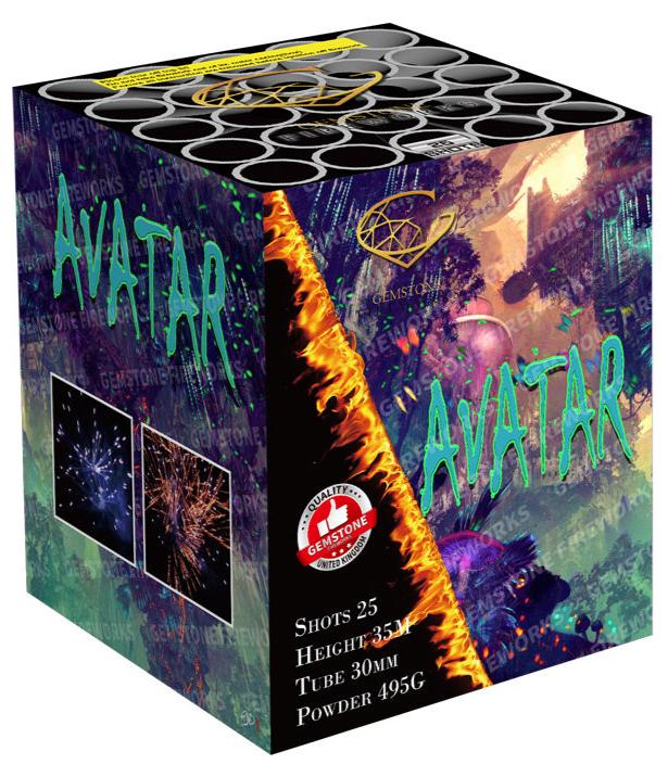 AVATAR 25 Shot Barrage – London Fireworks Shop