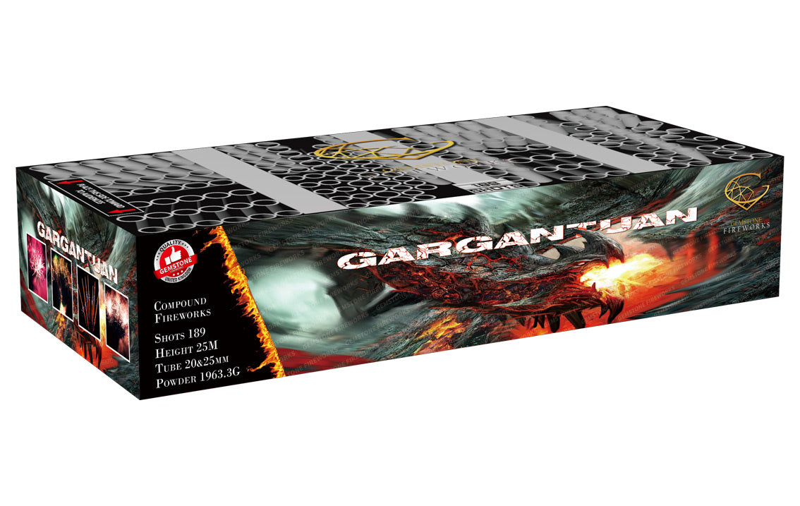 Gargantuan 189-Shot Compound Cake | London Fireworks