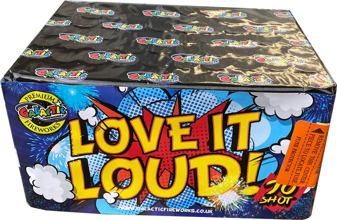 Love It Loud 70 shots Barrage – London Fireworks Shop
