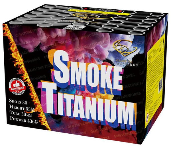 Smoke Titanium 30-Shot Daytime Barrage | London Fireworks