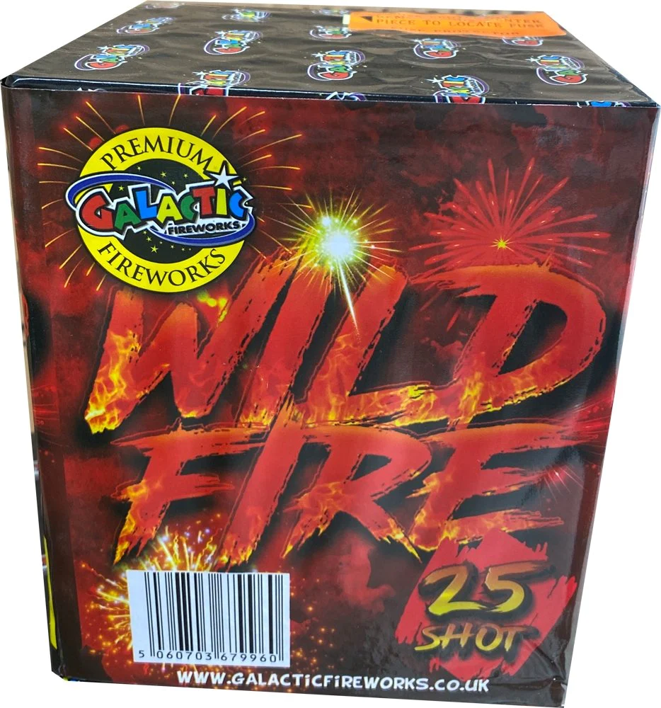 Wild Fire 25 Shot Barrage Cake | London Fireworks