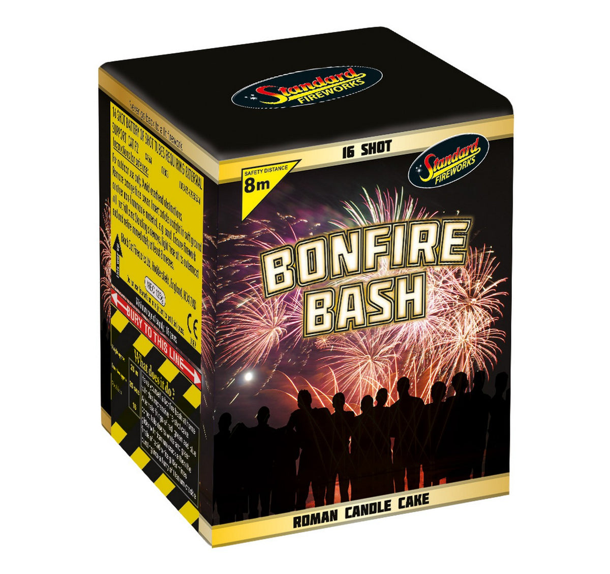 BONFIRE BASH 16 Shot Barrage – London Fireworks Shop