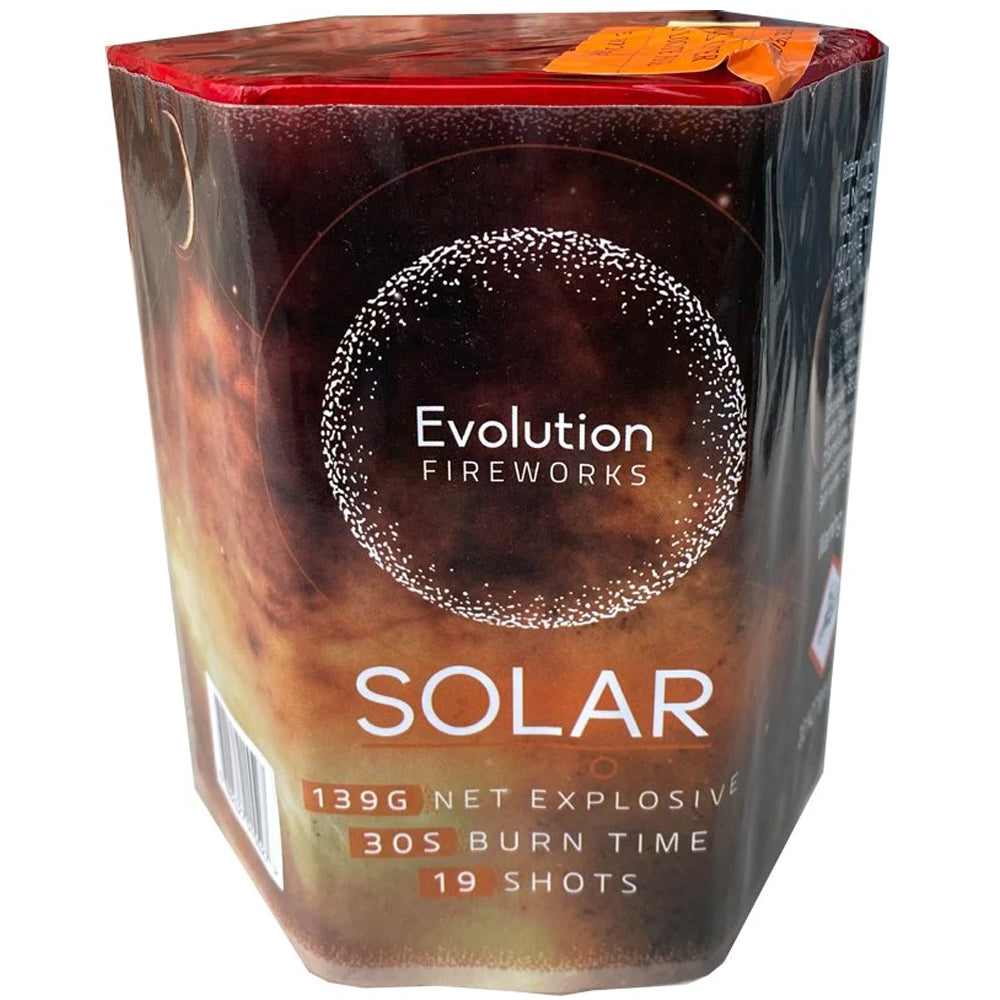 SOLAR 19 Shot Compound Cake – London Fireworks Shop